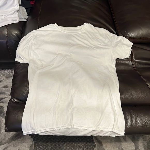 Tops | Plain White Tee | Poshmark